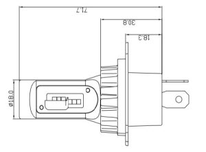 V10 Perfect Fit LED Headlights